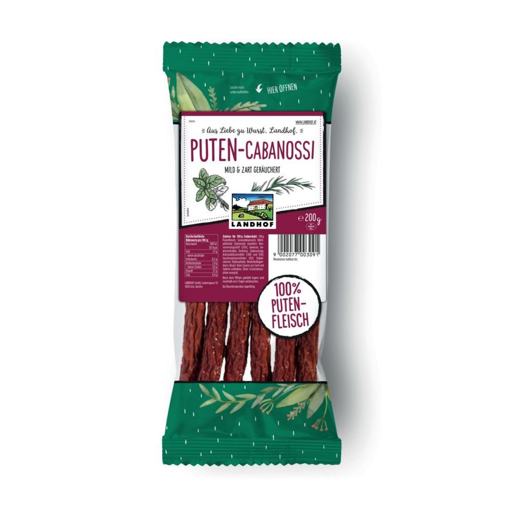 Landhof Puten-Cabanossi 200 G online kaufen | INTERSPAR