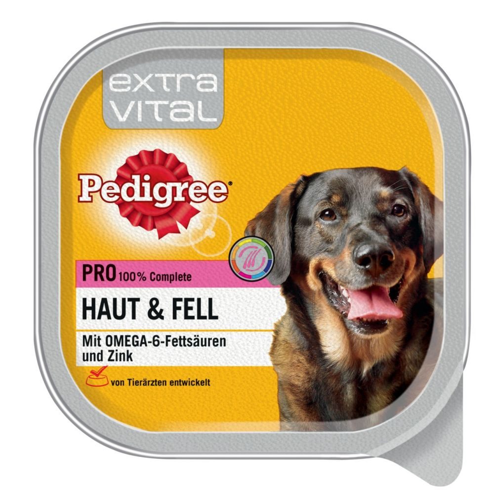Pedigree Extra Vital - Hundefutter Pro Haut & Fell 300 G