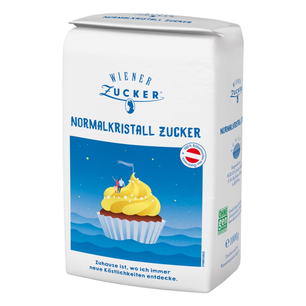 Wiener Zucker Normalkristallzucker 1 KG online kaufen | INTERSPAR