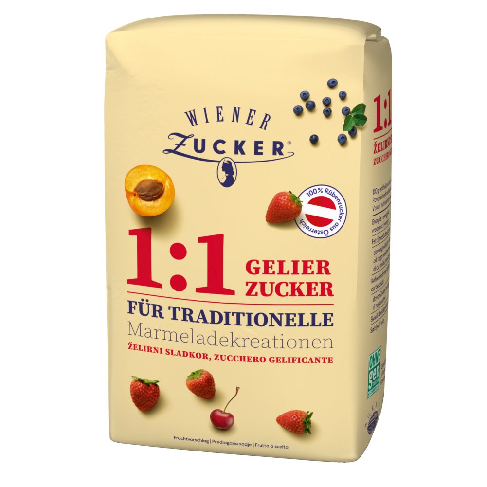 Wiener Zucker Gelierzucker 1:1 1 KG online kaufen | INTERSPAR