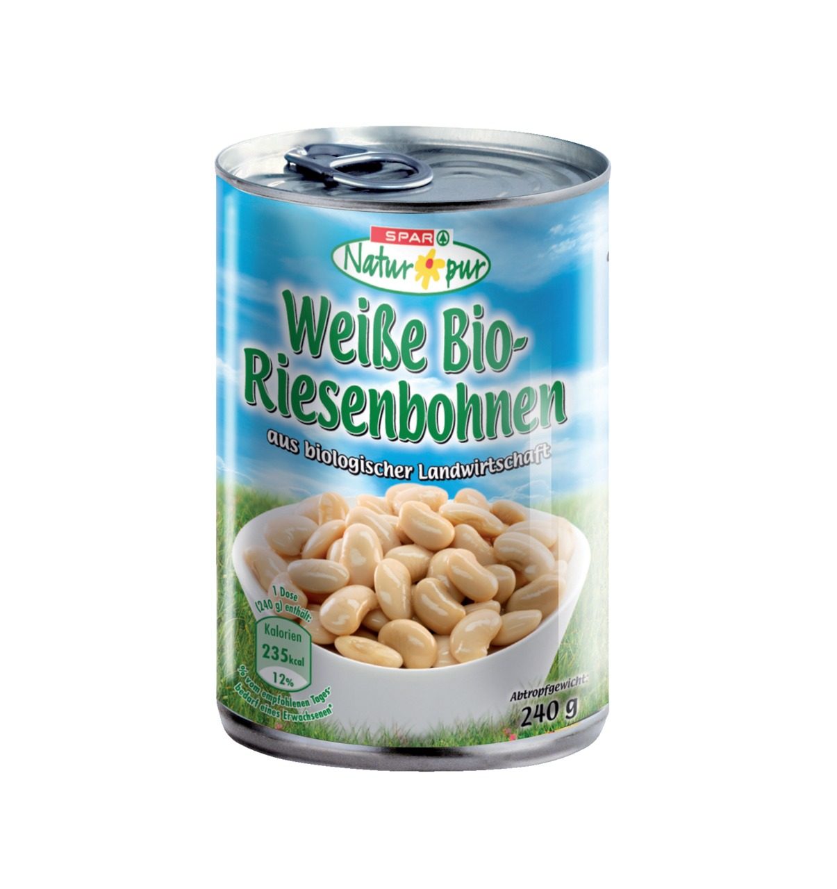 SPAR Natur*pur Weiße Bio-Riesenbohnen | SPAR Produktwelt