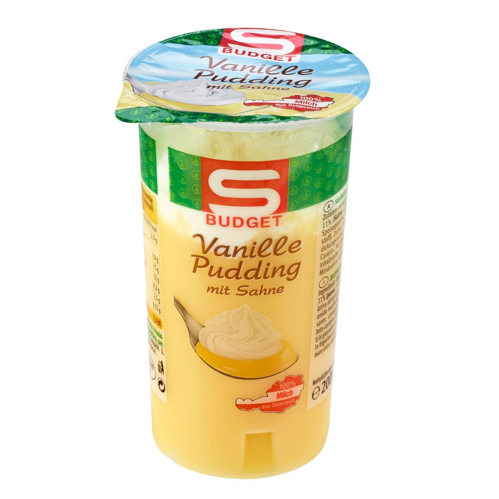 S-BUDGET Vanillepudding mit Sahne 200 G online kaufen | INTERSPAR