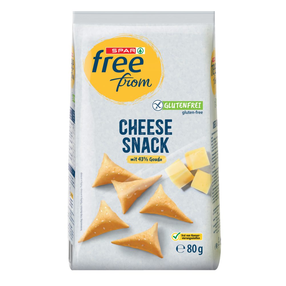 SPAR free from Cheese Crackers glutenfrei 80 G online kaufen | INTERSPAR