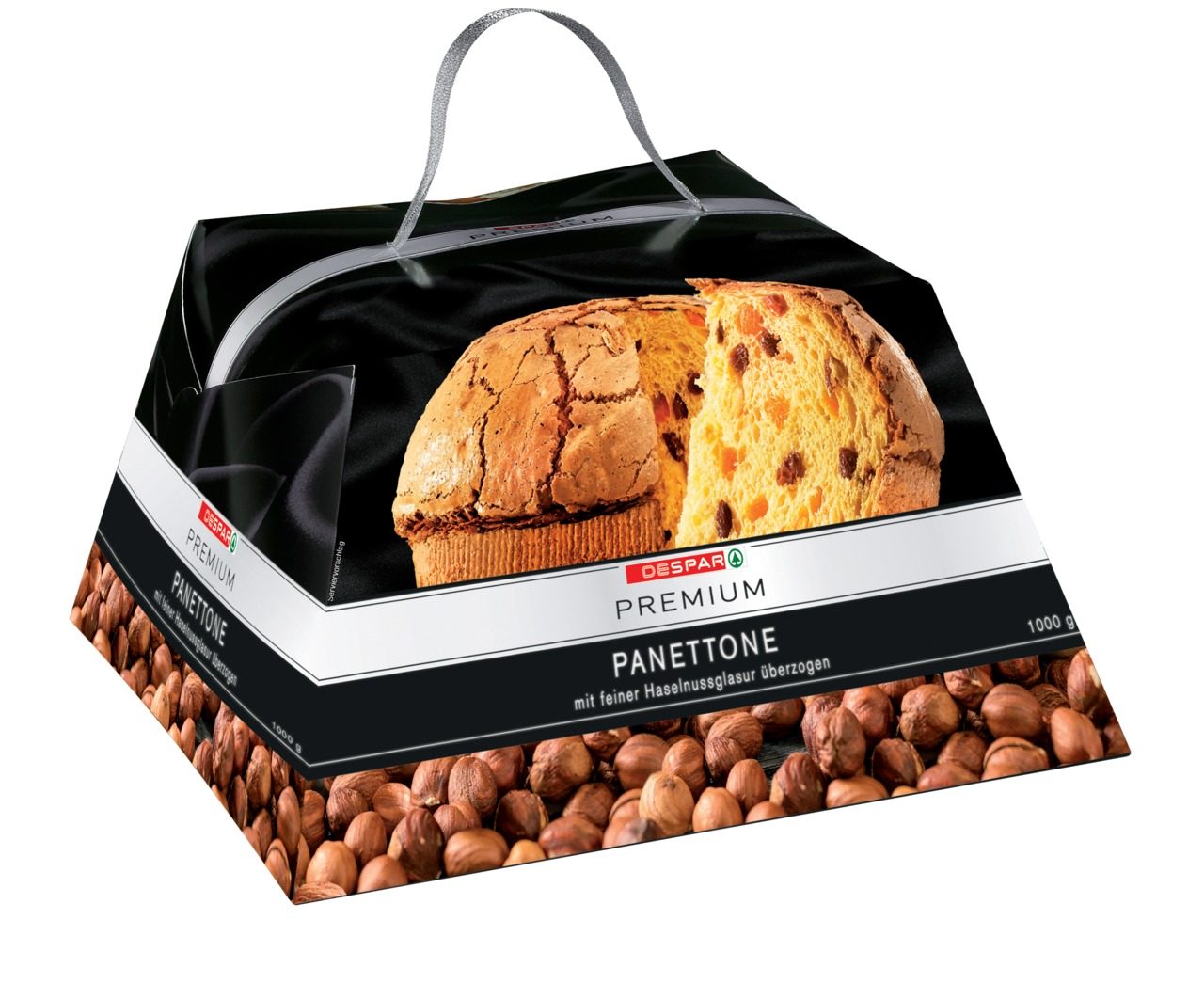 DESPAR PREMIUM Panettone mit feiner Haselnussglasur | SPAR Produktwelt