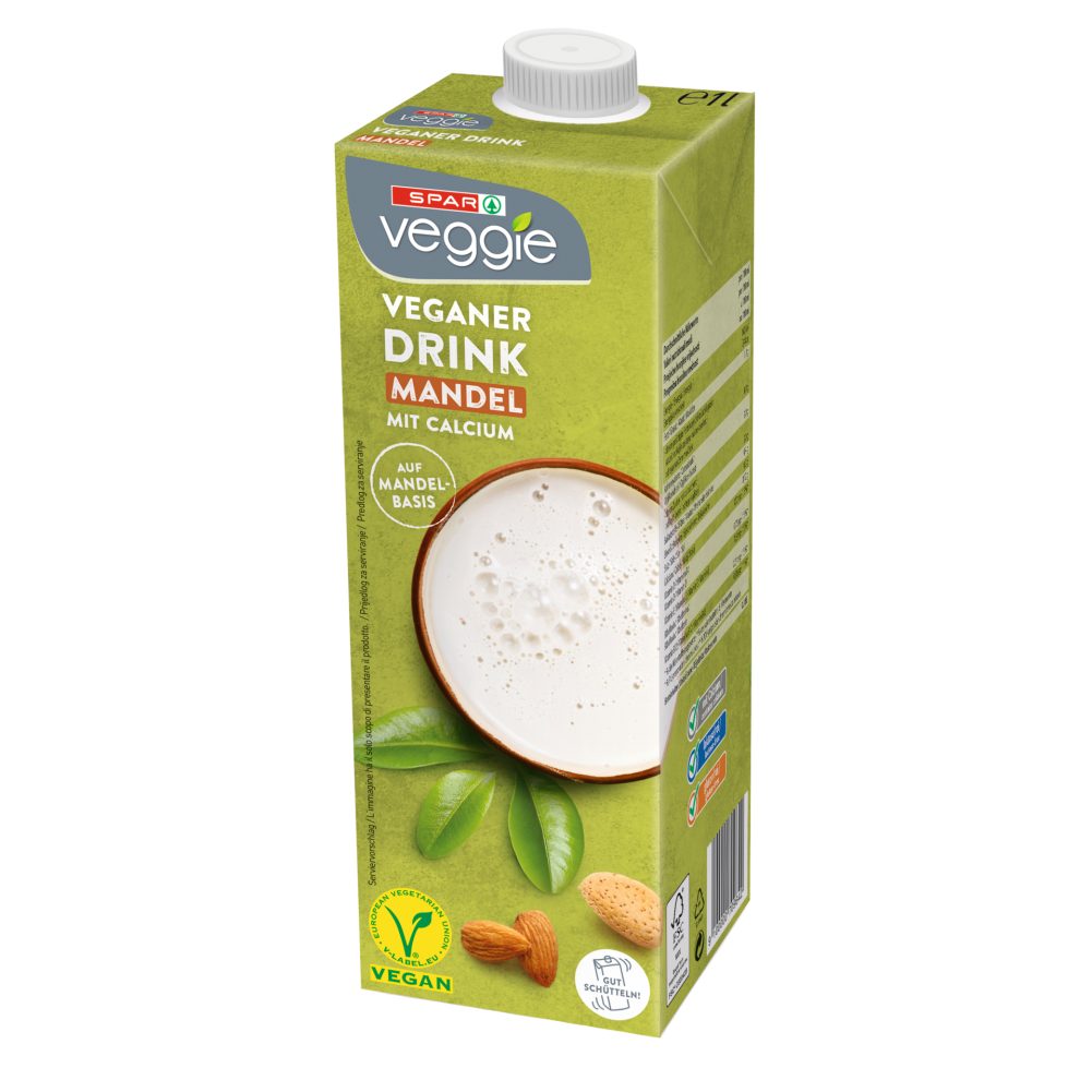 SPAR Veggie Mandeldrink 1L 1 L EINWEG online kaufen | INTERSPAR