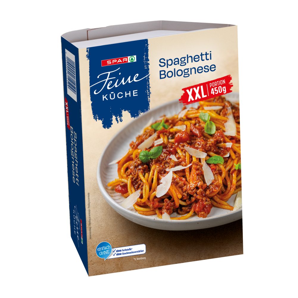 SPAR Feine Küche Spaghetti Bolognese 450 G online kaufen | INTERSPAR
