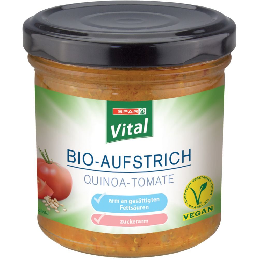 SPAR Vital Bio-Aufstrich Quinoa-Tomaten 140 G online kaufen | INTERSPAR