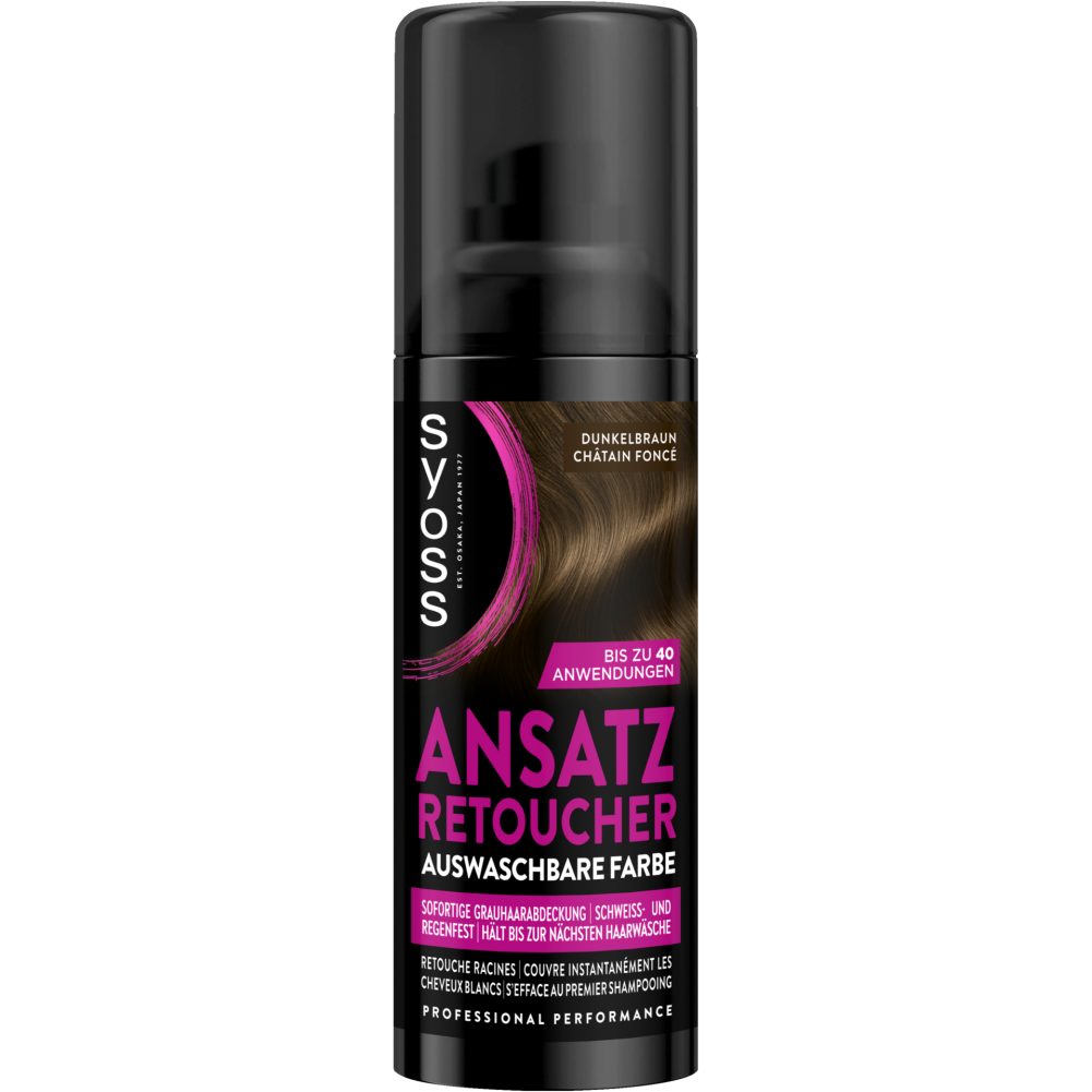 Syoss Ansatz Retoucher Dunkelbraun 120ml online kaufen | INTERSPAR