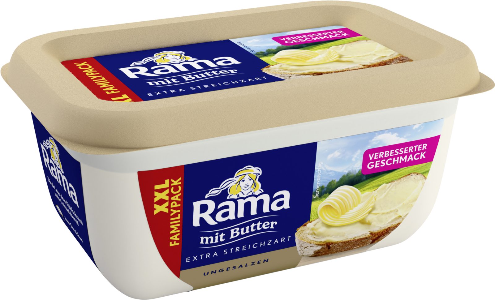 Rama mit Butternote 100% natürliche Zutaten | SPAR Produktwelt