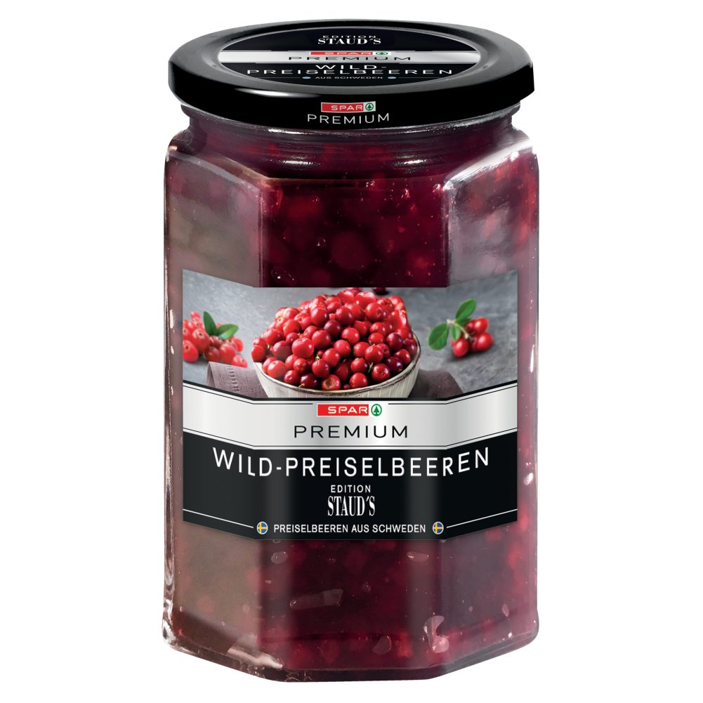 SPAR PREMIUM Wild-Preiselbeeren Edition Staud's 620 G online kaufen ...