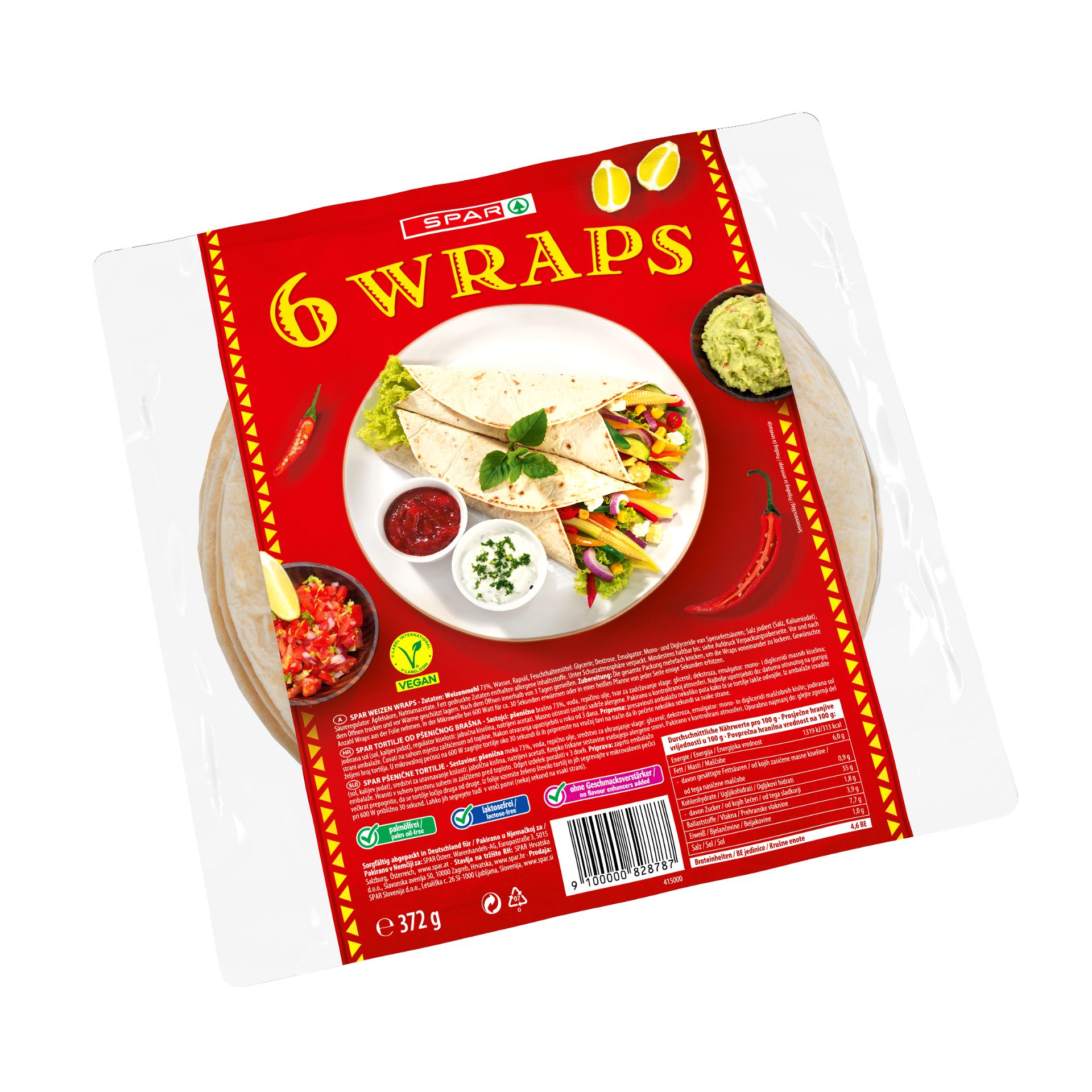 SPAR Wraps 6 Stück | SPAR Produktwelt