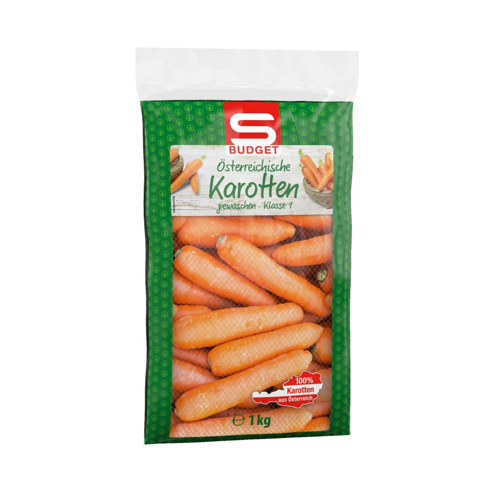 S-BUDGET Karotten 1 KG online kaufen | INTERSPAR