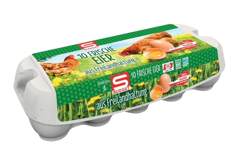 S-BUDGET Frische Eier aus Freilandhaltung | SPAR Produktwelt