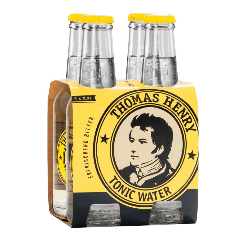 Thomas Henry Tonic Water 4 x 0,2l 0,8 L EINWEG ohne Pfand online kaufen ...