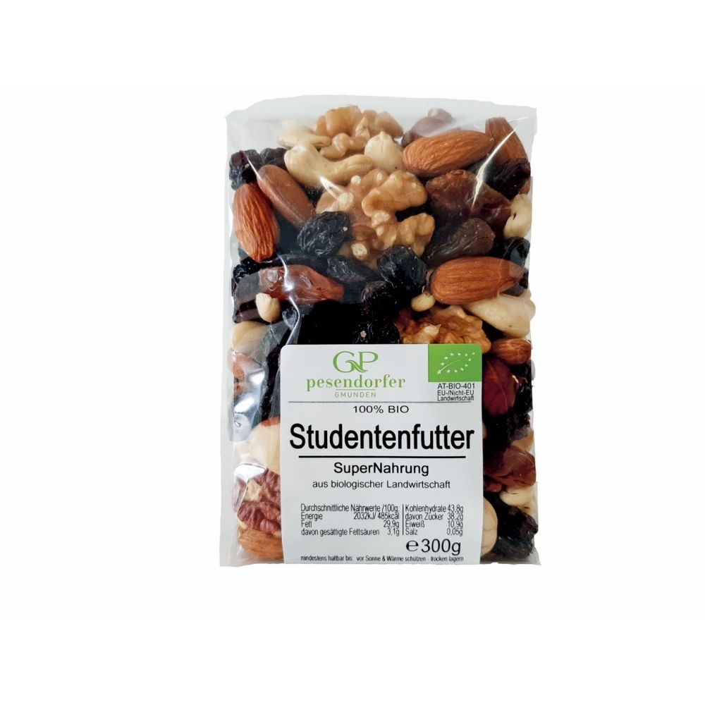 GM Pesendorfer Bio Studentenfutter 300 G online kaufen | INTERSPAR