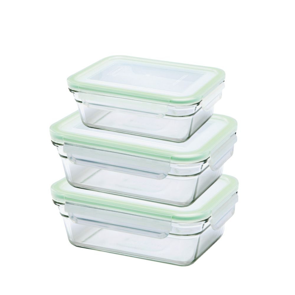 Glasslock Frischhaltedosen 3-teilig quadratisch online kaufen | INTERSPAR