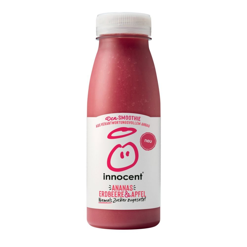 Innocent Smoothie Ananas, Erdbeere & Apfel 250 ML EINWEG ohne Pfand ...