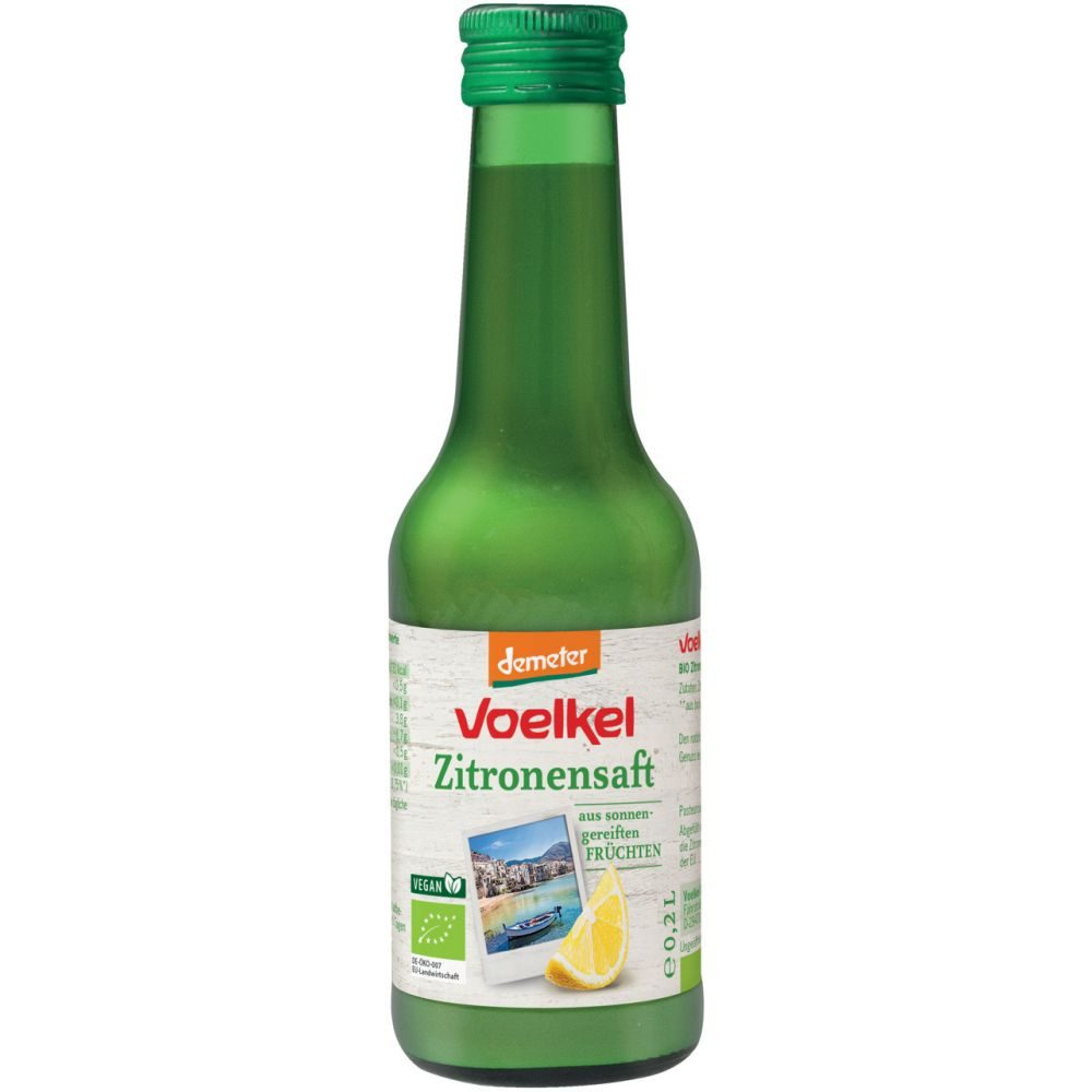 Voelkel Demeter Bio-Zitronensaft 200 ML EINWEG online kaufen | INTERSPAR