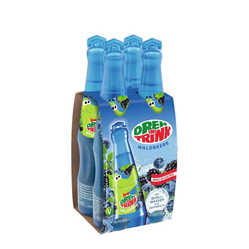 Dreh&Trink Waldbeere 4 x 0,2l 0,8 L online kaufen | INTERSPAR