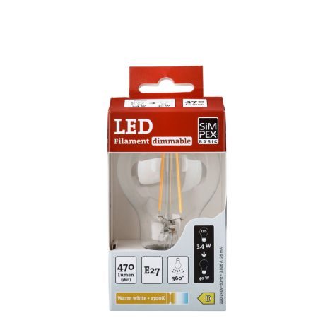 SIMPEX BASIC LED-Clas-Birne E27 40W online kaufen | INTERSPAR