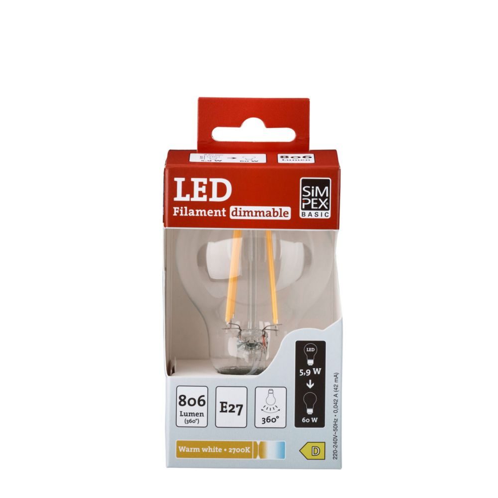 SIMPEX BASIC LED Birne E27 60W online kaufen | INTERSPAR