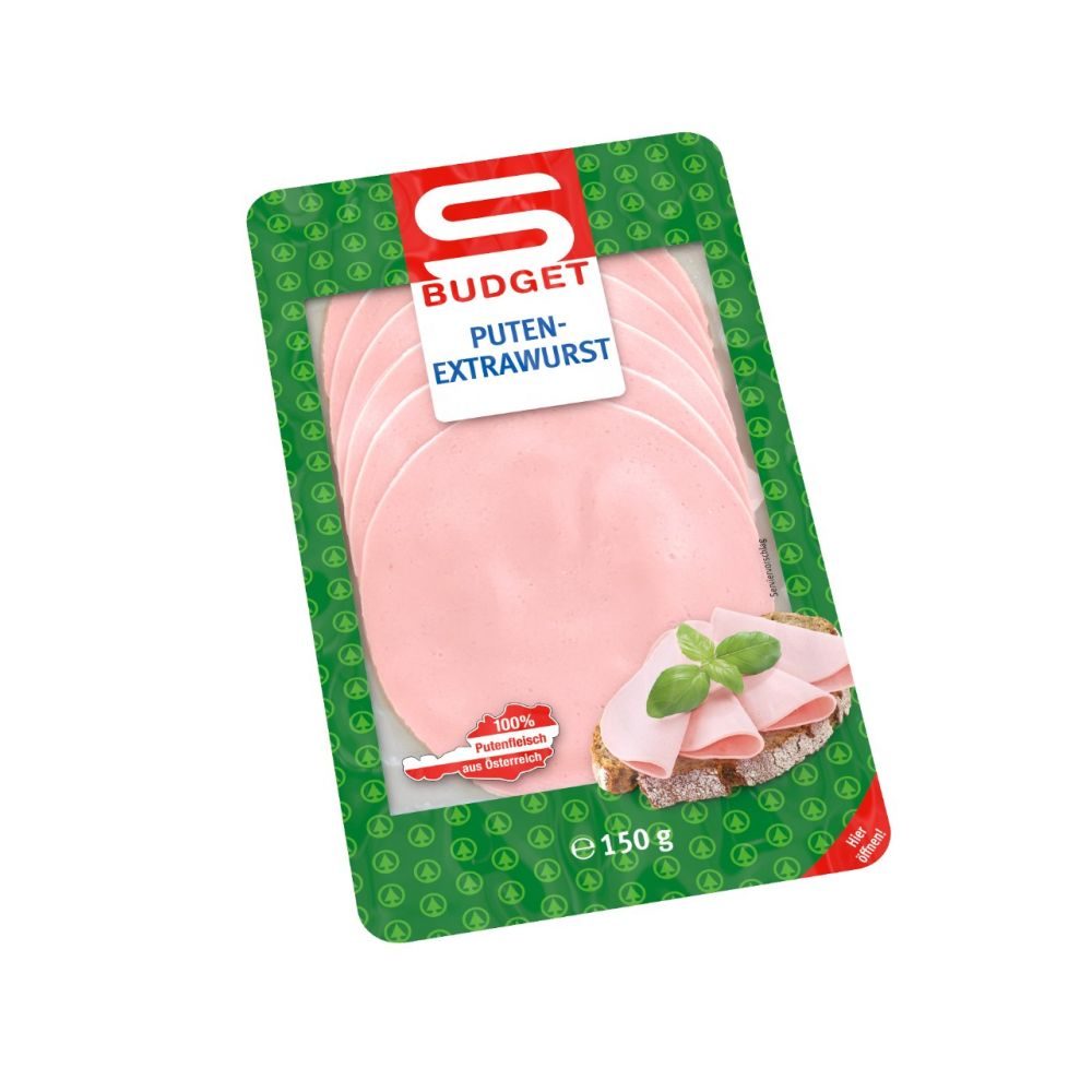 S-BUDGET Puten-Extrawurst 150 G online kaufen | INTERSPAR