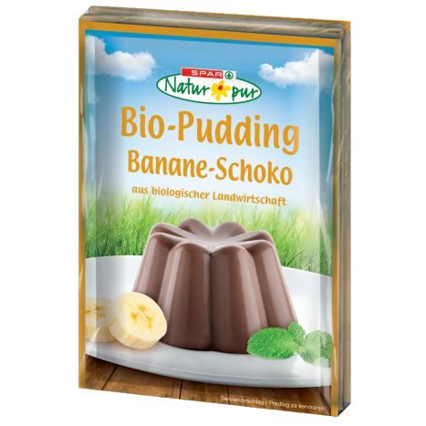 SPAR Natur*pur Bio-Pudding Banane-Schoko 2x55g 110 G online kaufen ...