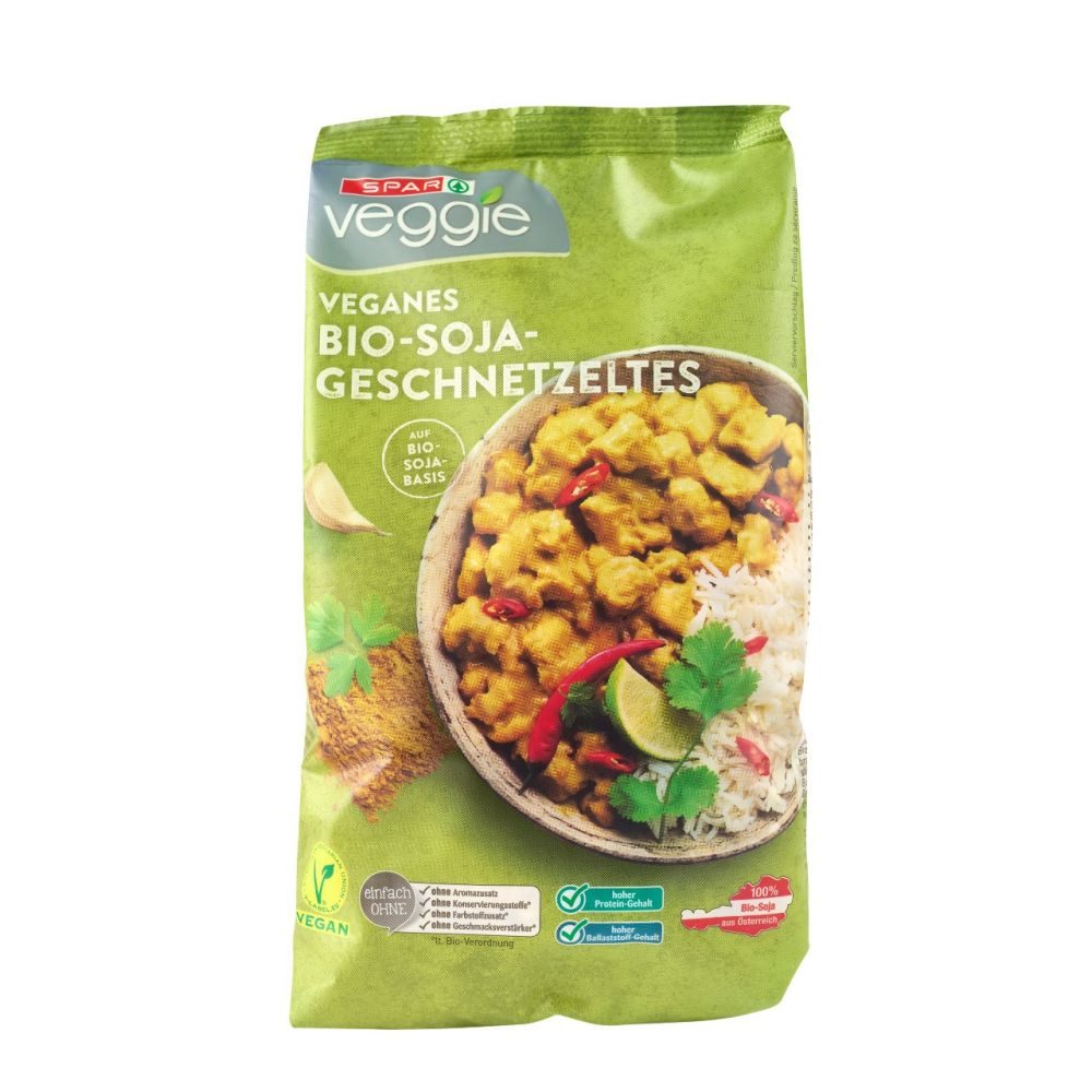 SPAR Veggie Bio-Soja-Geschnetzeltes Soja 150 G online kaufen | INTERSPAR