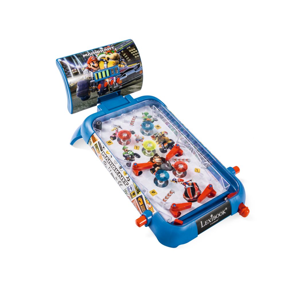 Lexibook Mario Kart elektronischer Flipper mit Lichtern und Geräuschen ...
