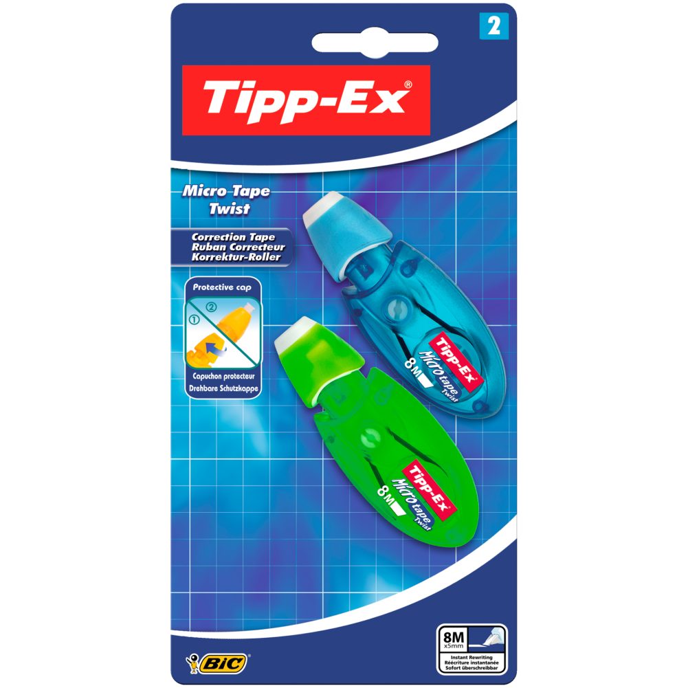 Tipp Ex Korrekturroller Micro Tape Twist 2 Stk. 8m x 5mm online kaufen ...