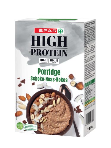 SPAR High Protein Porridge Schoko-Nuss-Kokos 400G | SPAR Produktwelt