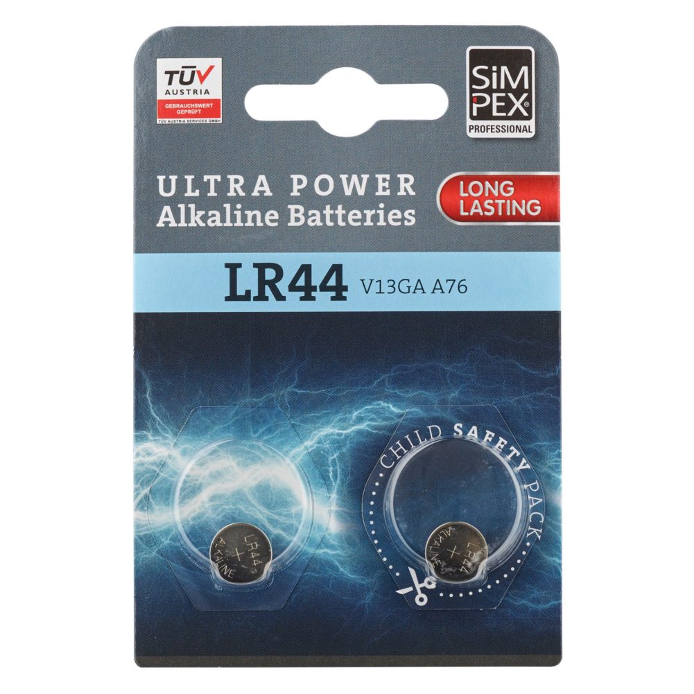 SIMPEX Professional Batterien LR44 2 Stück online kaufen | INTERSPAR