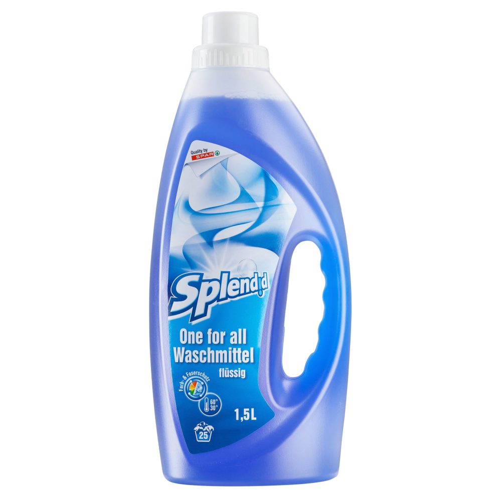 Splendid Waschmittel flüssig One for all 25WG online kaufen | INTERSPAR