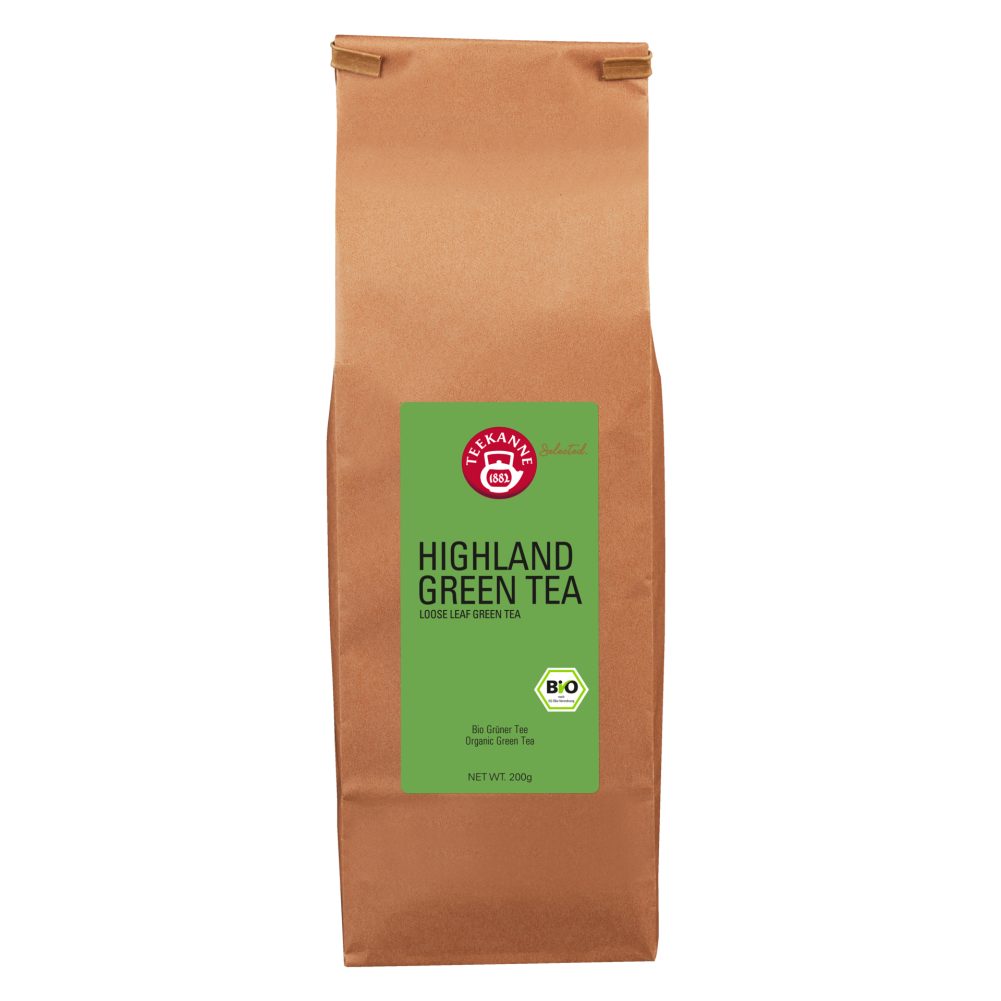 Teekanne Bio-Grüntee lose Highland Green Tea 200 G online kaufen ...