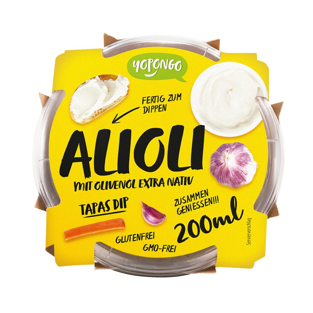 Yopongo Aioli mit Olivenöl extra nativ 200 ML online kaufen | INTERSPAR