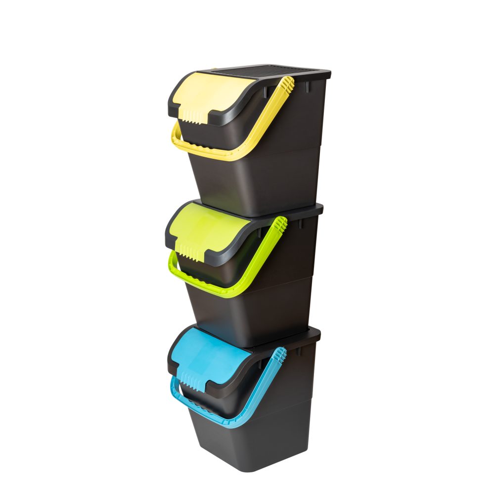 SIMPEX COLOR Recyclingbox 28L 3er-Set online kaufen | INTERSPAR