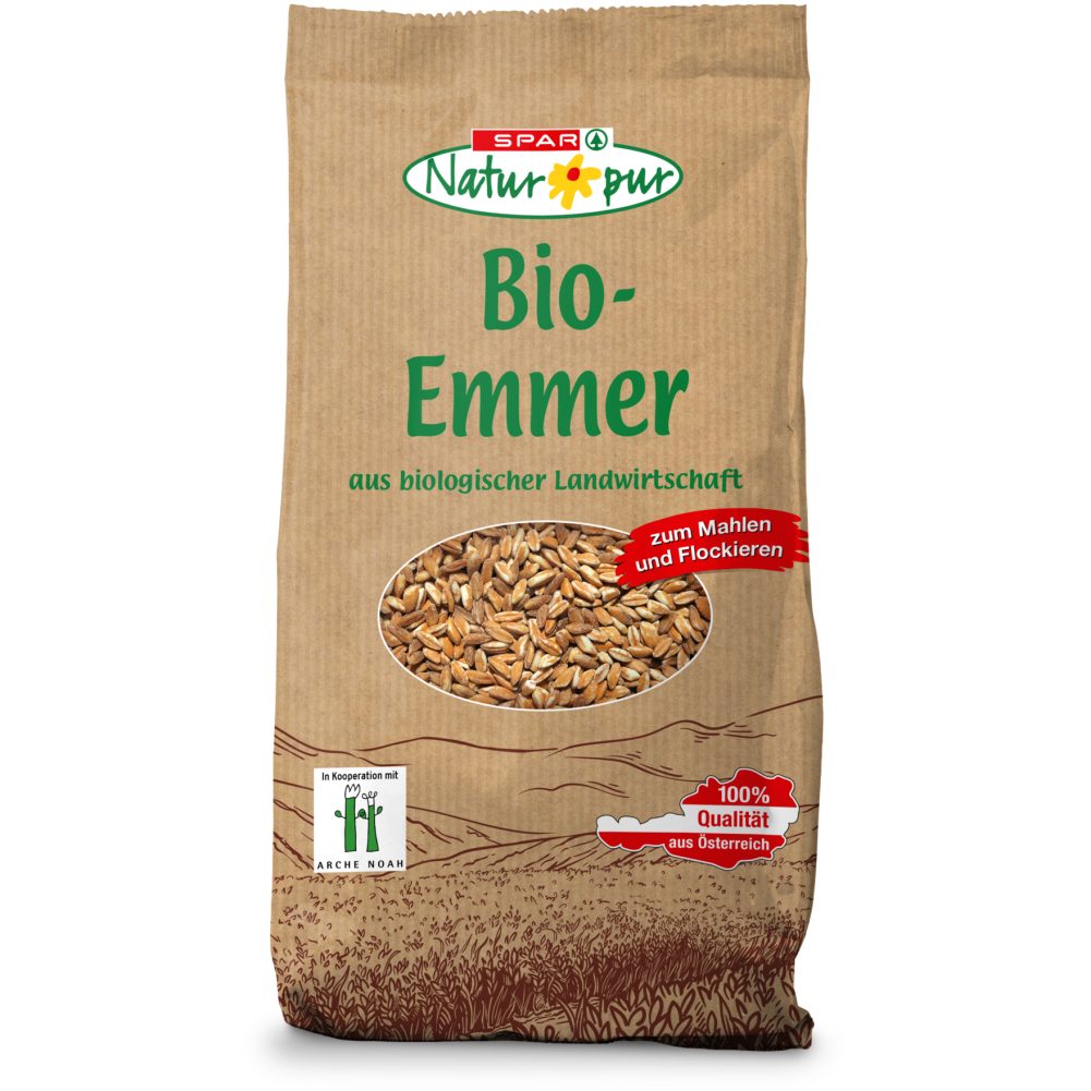 SPAR Natur*pur Bio-Emmer ganz 1 KG online kaufen | INTERSPAR