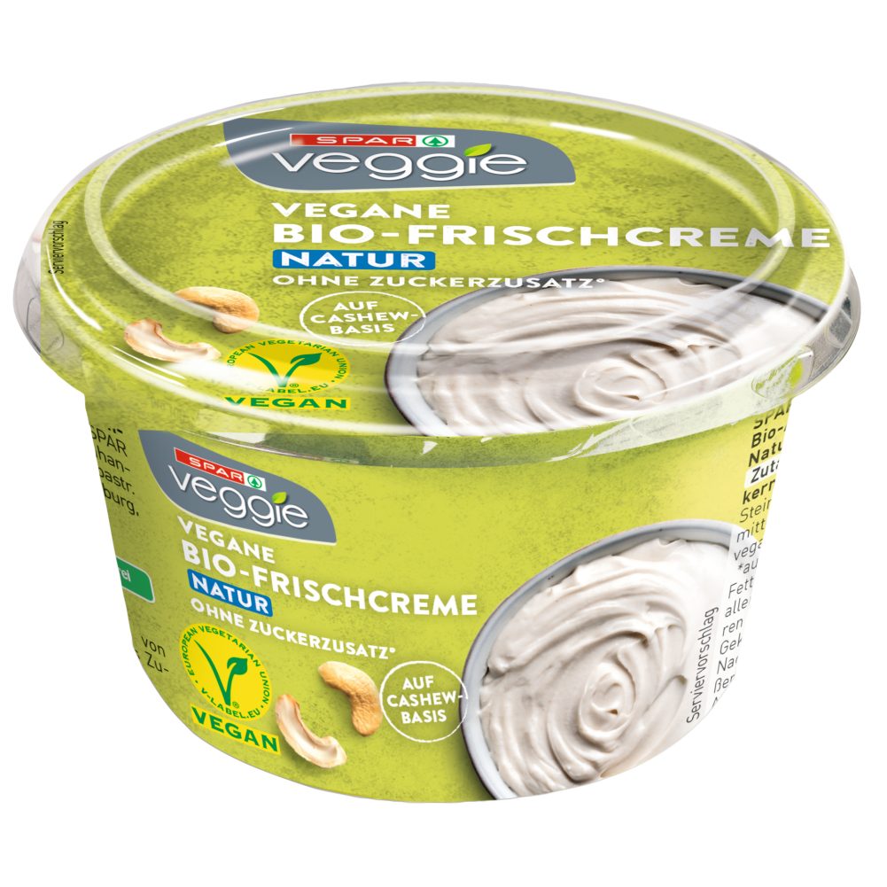 SPAR Veggie vegane Bio-Frischcreme natur 150 G online kaufen | INTERSPAR