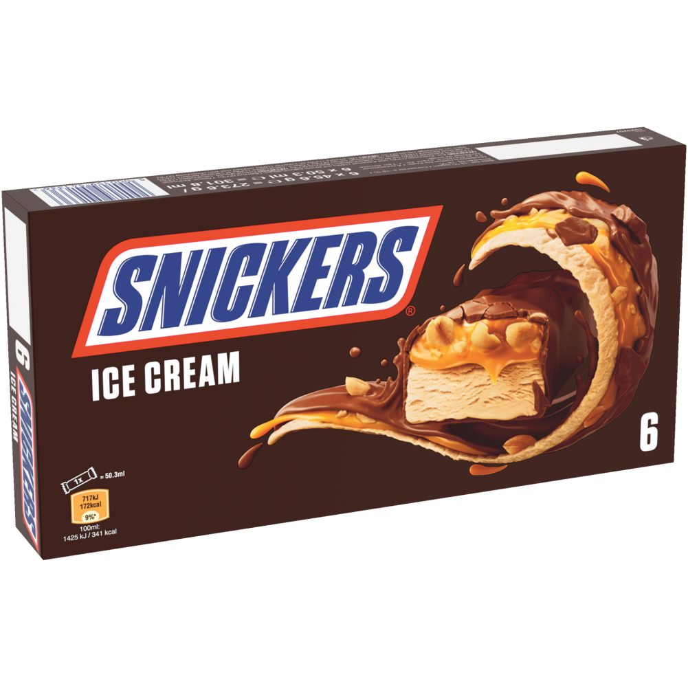 Snickers Ice Cream 6 Stück 302 ML online kaufen | INTERSPAR