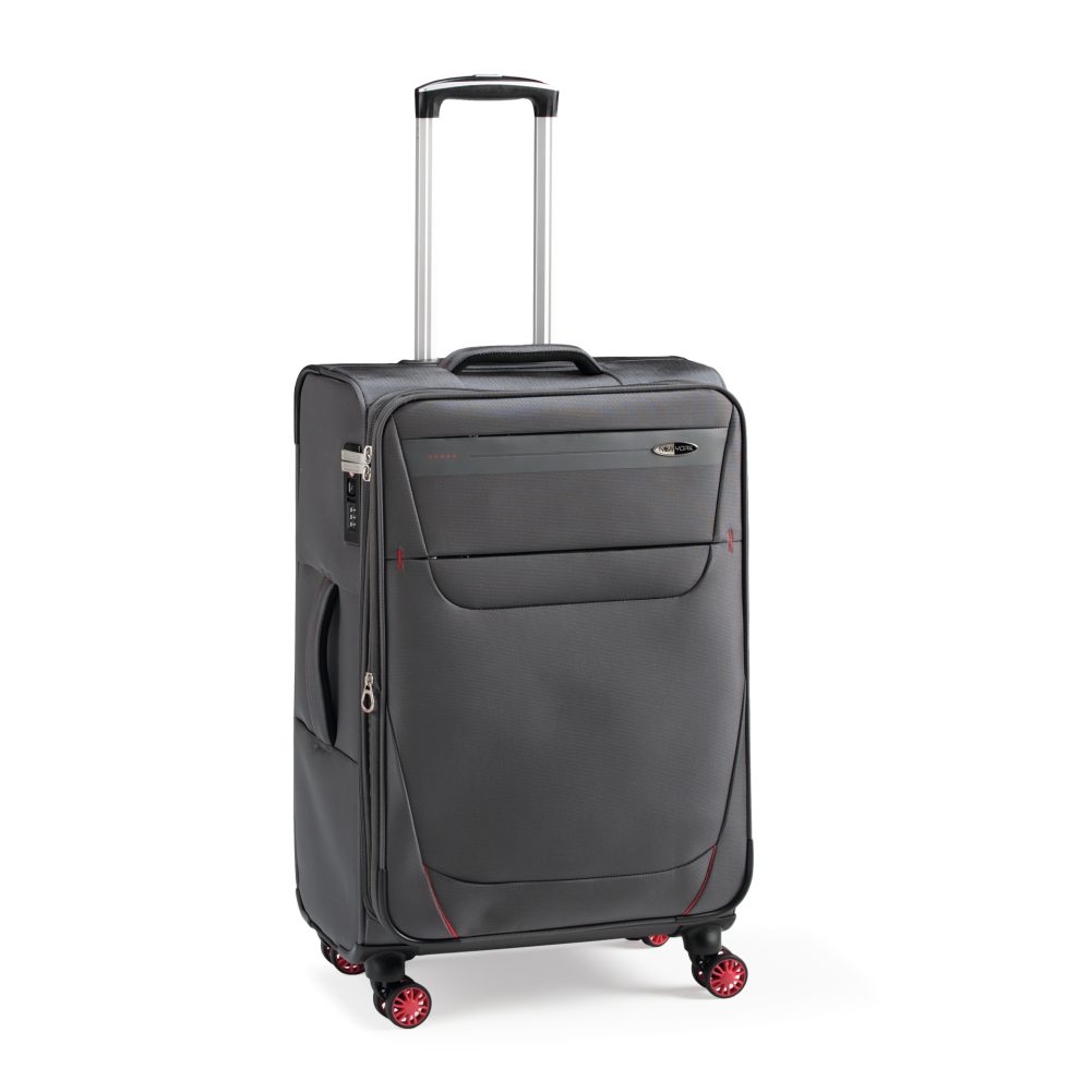 NEW YORK Exclusiv Poly Trolley Grau 55cm online kaufen | INTERSPAR