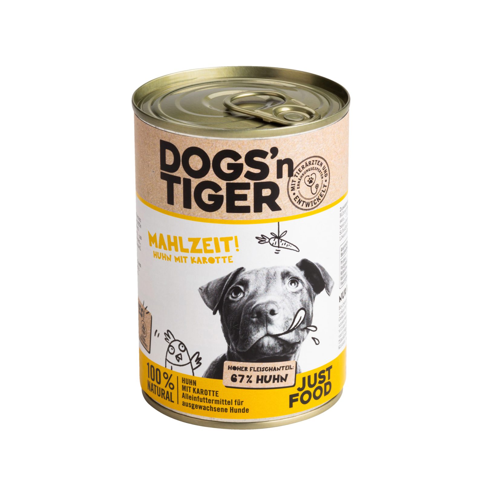 Dogs’n Tiger Hundenahrung Huhn mit Karotte | SPAR Produktwelt