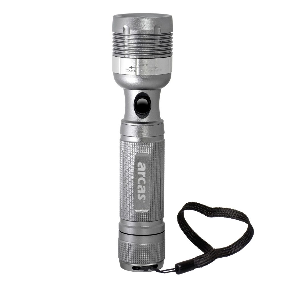 Arcas Aluminium Taschenlampe 3 Watt LED mit Fokussier-Rad online kaufen ...