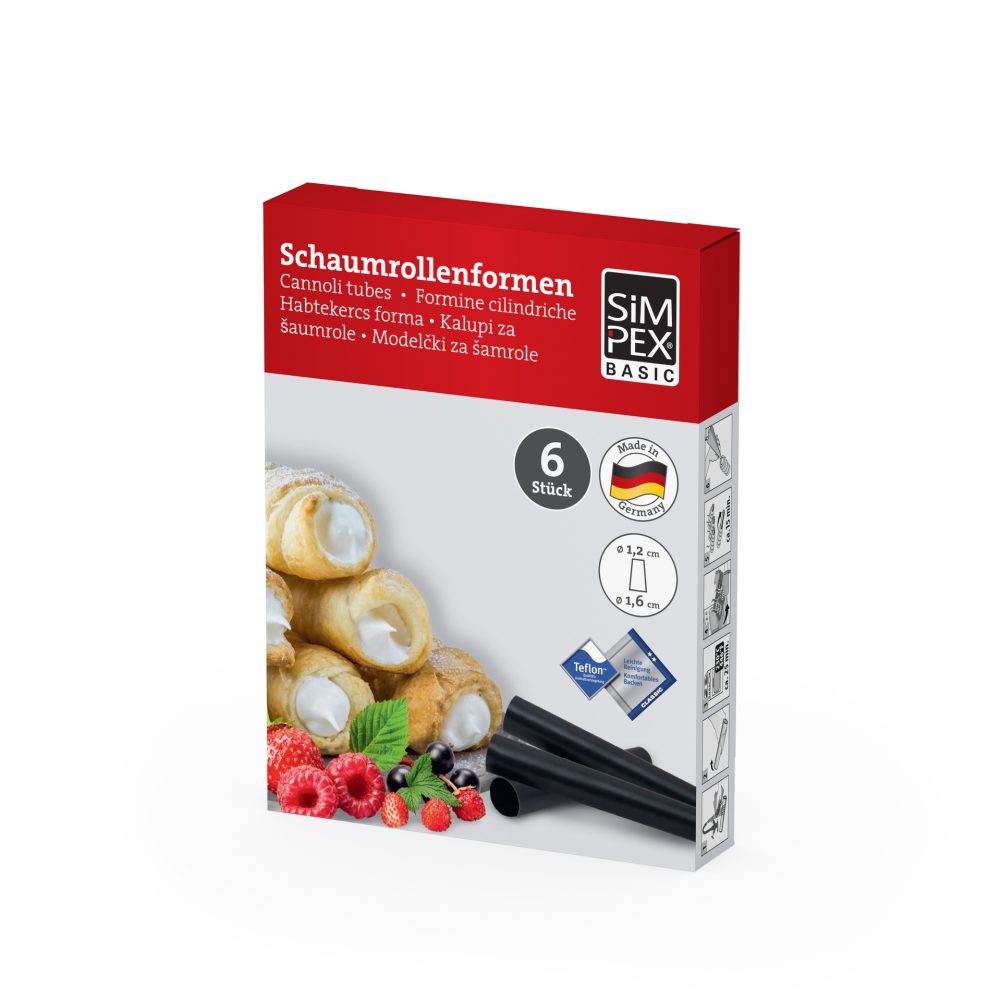 SIMPEX Basic Schaumrollenformen 6 Stück online kaufen | INTERSPAR