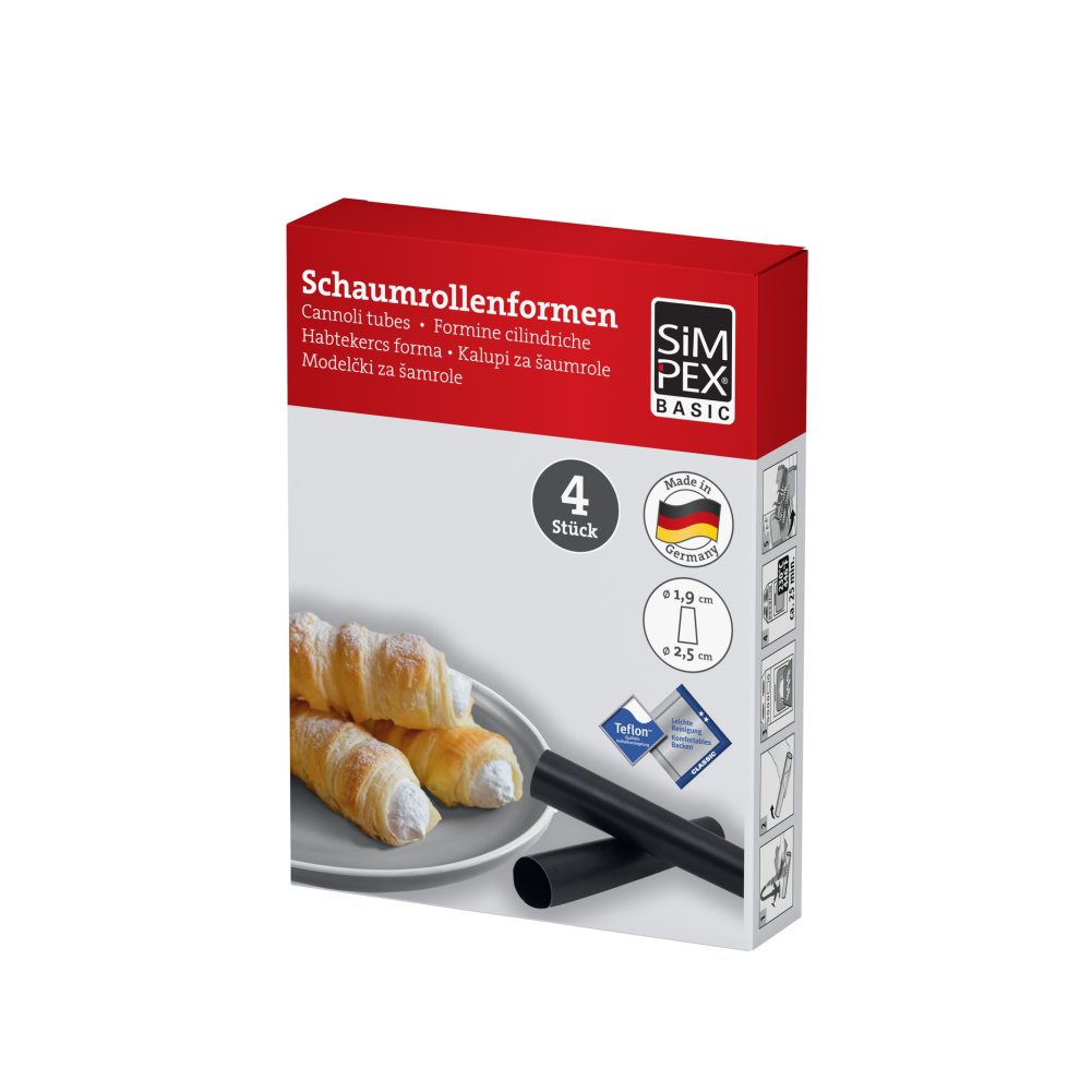 SIMPEX Basic Schaumrollenformen 4 Stück online kaufen | INTERSPAR
