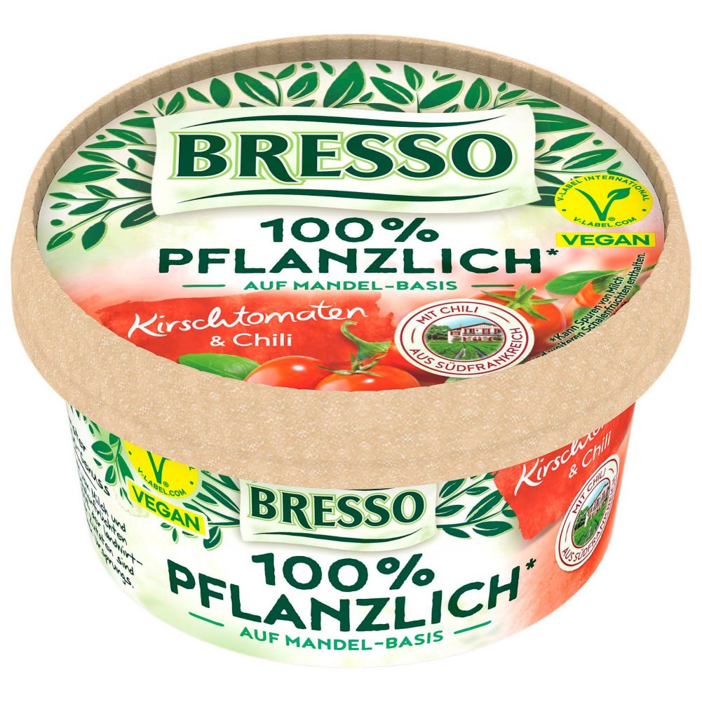 Bresso 100% pflanzlich Kirschtomate & Chili 140 G online kaufen | INTERSPAR