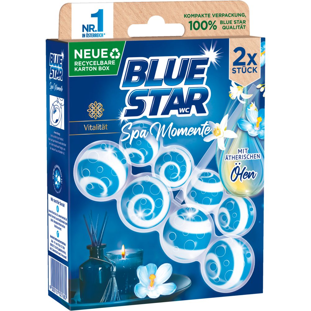 Blue Star WC-Spüler Spa Momente / Vitalität 2 x 50g online kaufen ...
