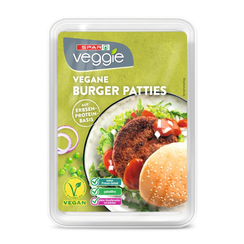 SPAR Veggie vegane Burger Patties auf Erbsen-Protein-Basis 226 G online ... SPAR Veggie vegane Burger Patties auf Erbsen-Protein-Basis 226 G online ...