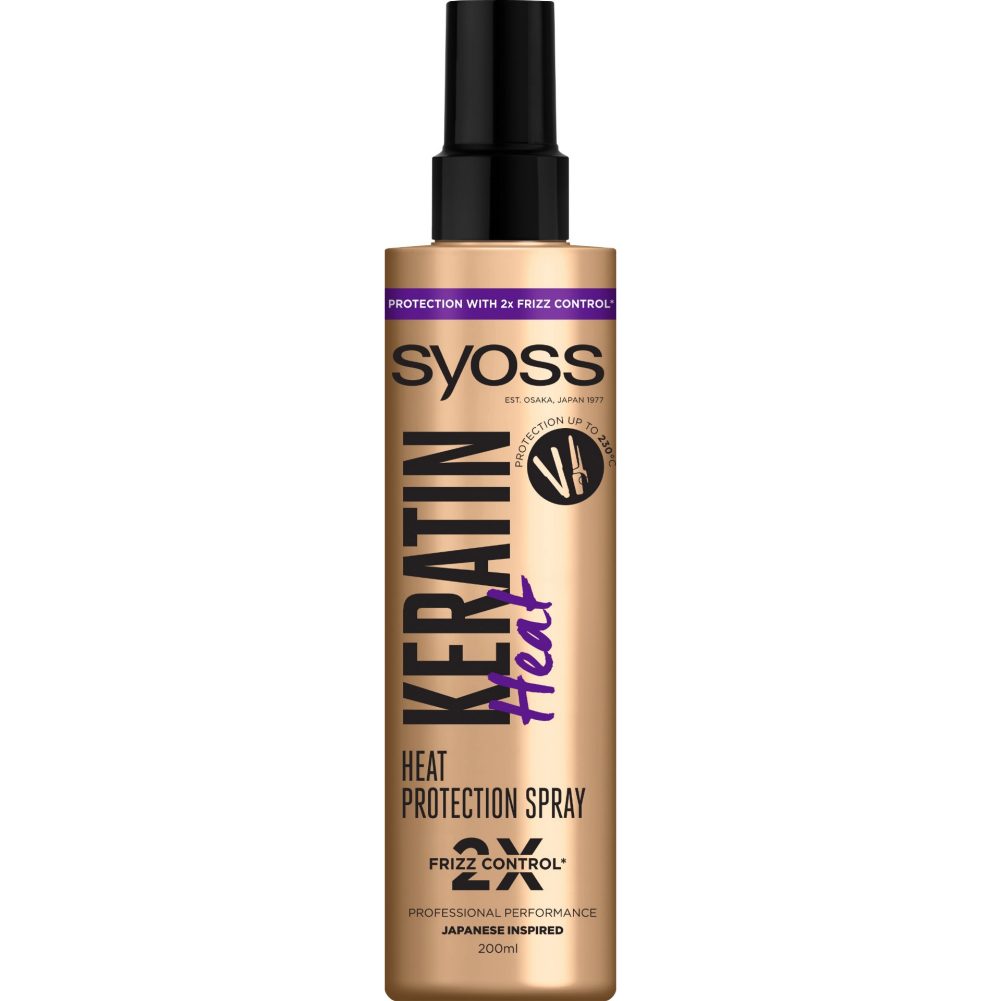 Syoss Hitzeschutz-Spray Keratin Heat 200ml online kaufen | INTERSPAR