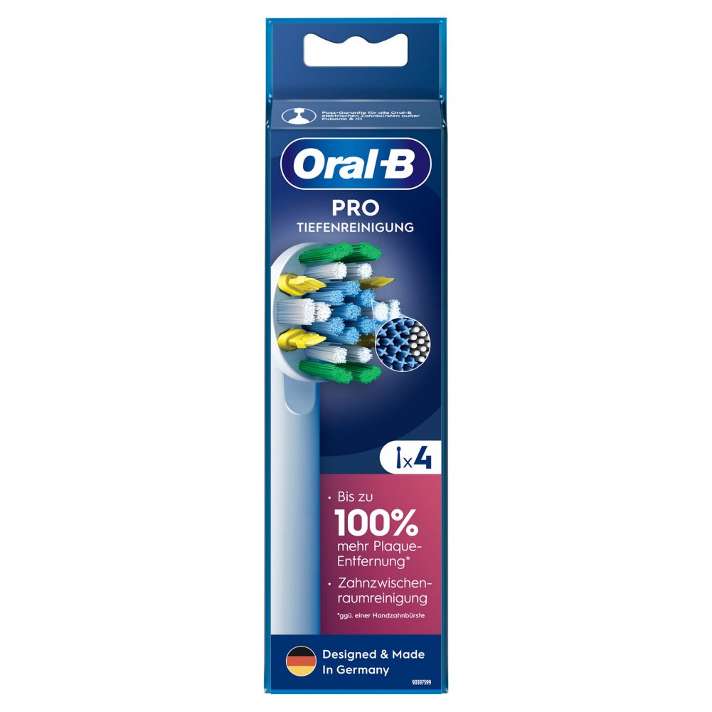 Oral-B Aufsteckbürsten Pro Tiefenreinigung 4er online kaufen | INTERSPAR