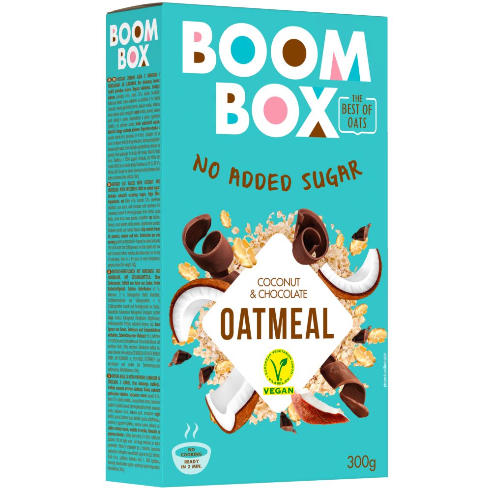 Boom Box Oatmeal Kokosnuss & Schokolade 300 G online kaufen | INTERSPAR